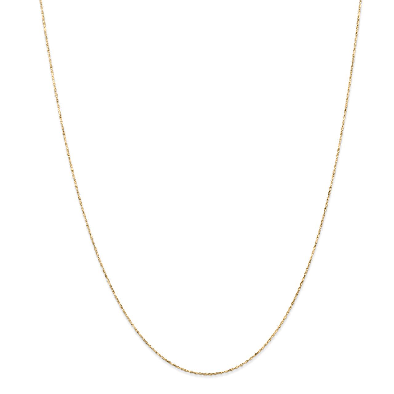 14k .5 mm Cable Rope Chain | The Gold Store